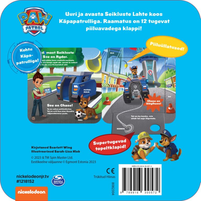 Uuri ja avasta. Paw Patrol - Egmont Estonia
