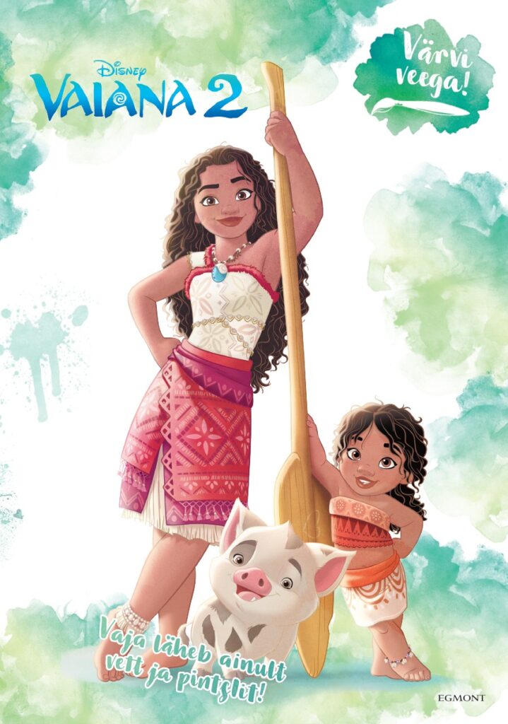 Vaiana 2. Värvi veega – Kid Press (endine Egmont Estonia)